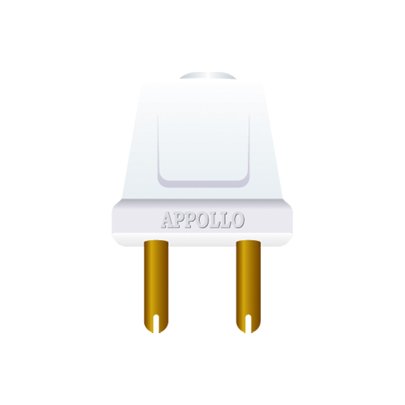 Two Pin Plug- Flat – Appollo Power Ltd.
